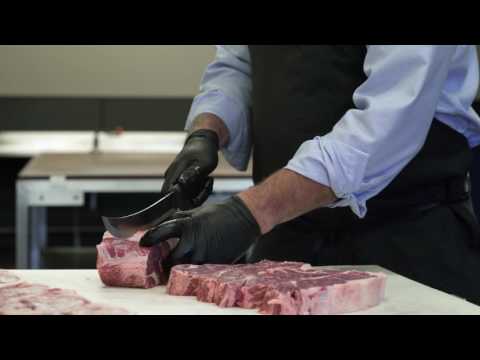 How To Grill Steaks & Cutting Double R Ranch New York Steaks By Best Butcher in Seattle