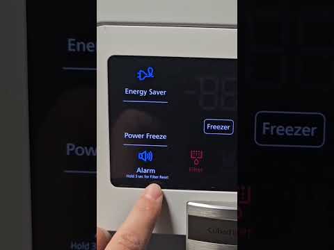 Samsung Fridge Filter Reset. #samsungfridge #samsungfilter #Filterreset #samsung