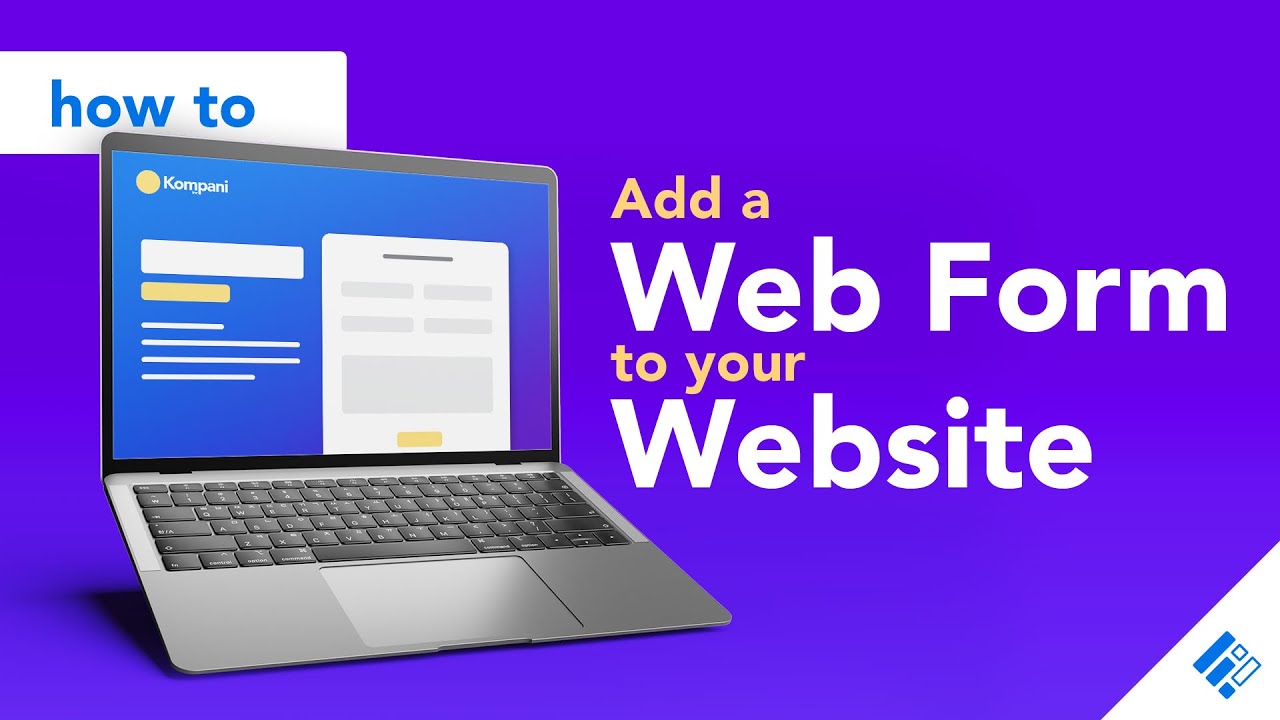 🟣How to add a form to your website - in 5 min