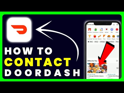 How to Contact Doordash Support