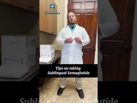 Tips on taking sublingual semaglutide