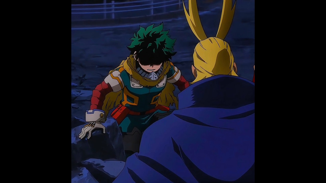 Deku gets angry at Dark Might for hurting Uraraka ☠️🔥 | #myheroacademia #edit #amv #mha #anime