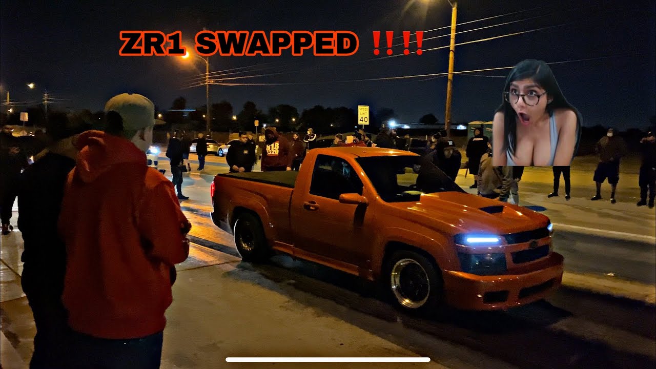 Watch an LS9-Swapped Colorado and Twin-Turbo Silverado Race Trackhawks ...