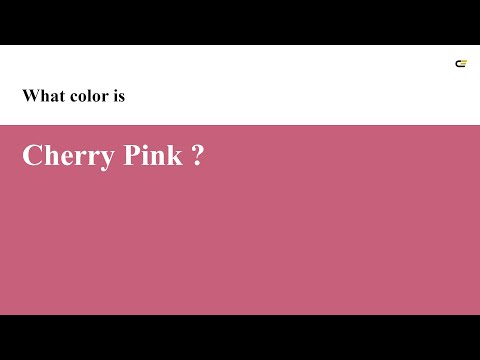 Cherry Pink color #c7607b hex color - Violet color - Cool color c7607b