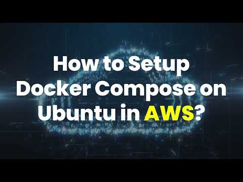 How to Setup Docker Compose on Ubuntu in AWS (2 Min Deployment) Docker Engine / Containers