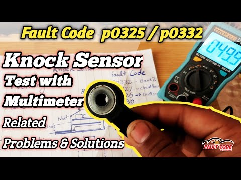 how to test knock sensor || p0325/p0332 | how to diagnosis knock sensor | related problem & solution
