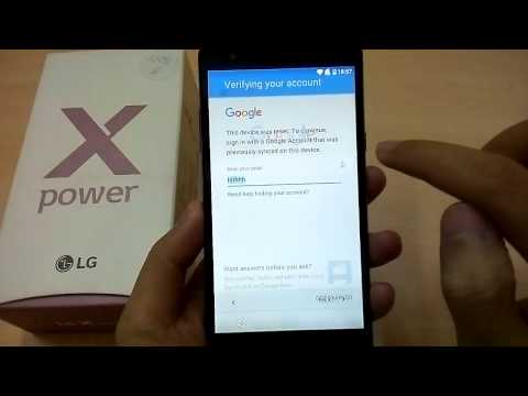 BacBa -Bypass Google Account LG X Power Unknown Sources Not Working