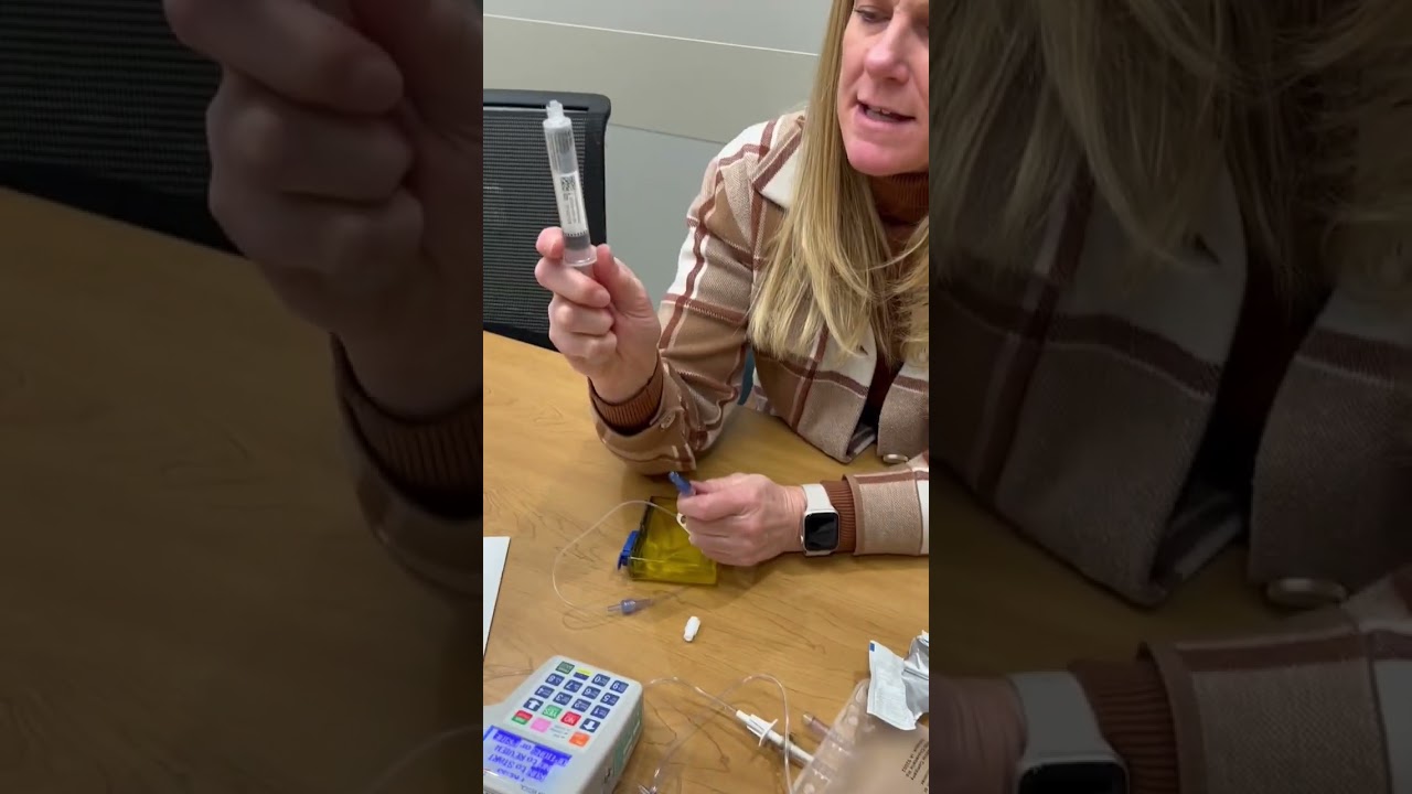 Instructions on the use of a Curlin Pump