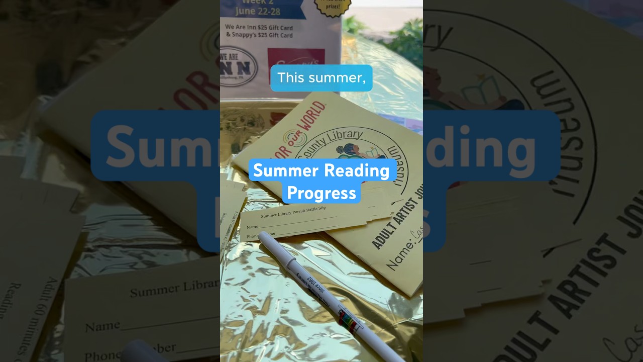 Summer Reading Progress