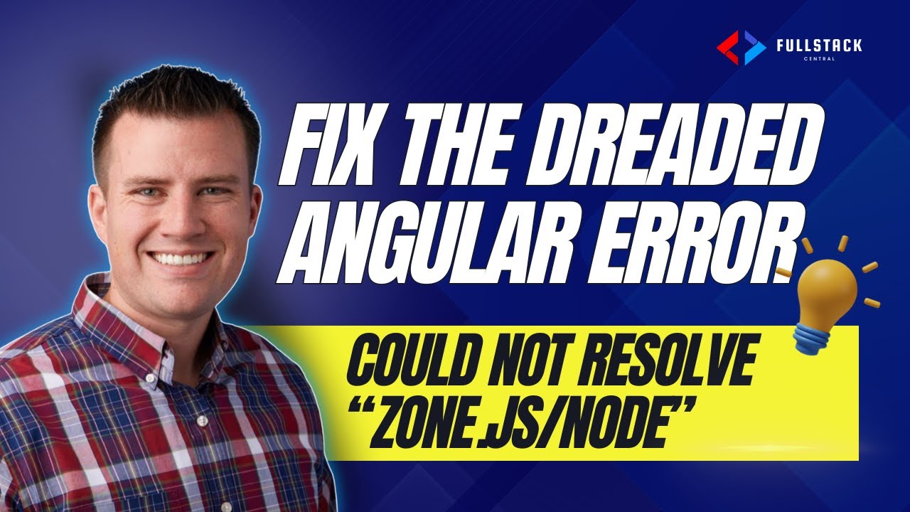 Fix Angular Zone.js Error: ✘ [ERROR] Could Not Resolve ‘zone.js/node’ – Quick Solution!