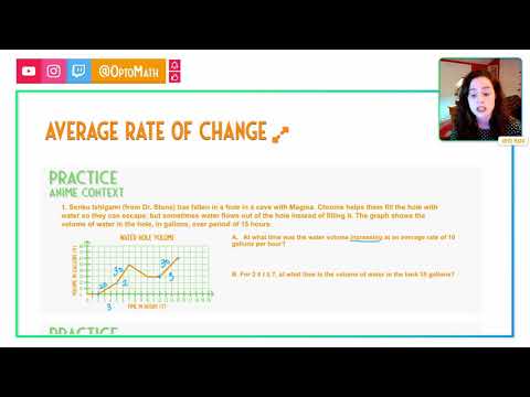 Average Rate of Change