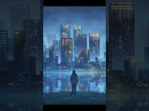 Brighter Side ✨ Sharing some night city vibes with you #arttutorial #animeart #digitalart