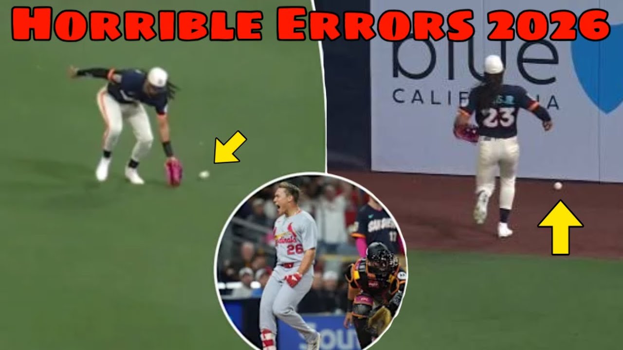 MLB | Worst Errors May 2026