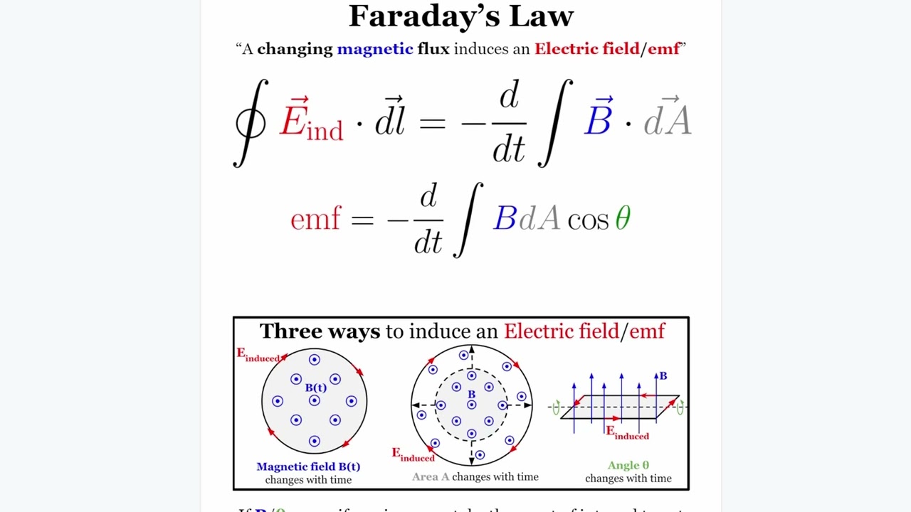 Ultimate Faraday's Law Review