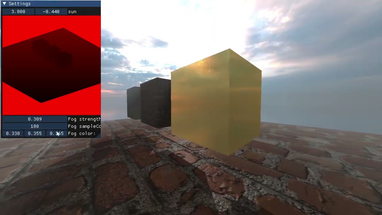 Custom rendering engine (demo)