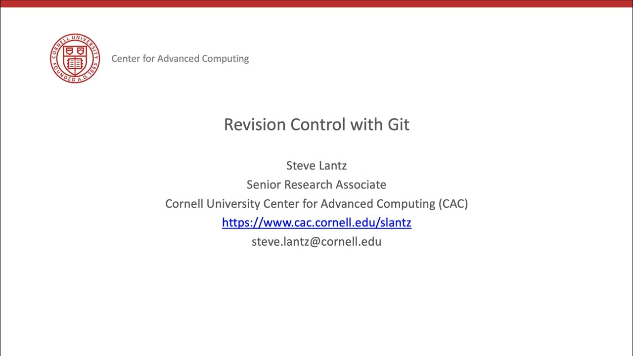 Revision Control with Git