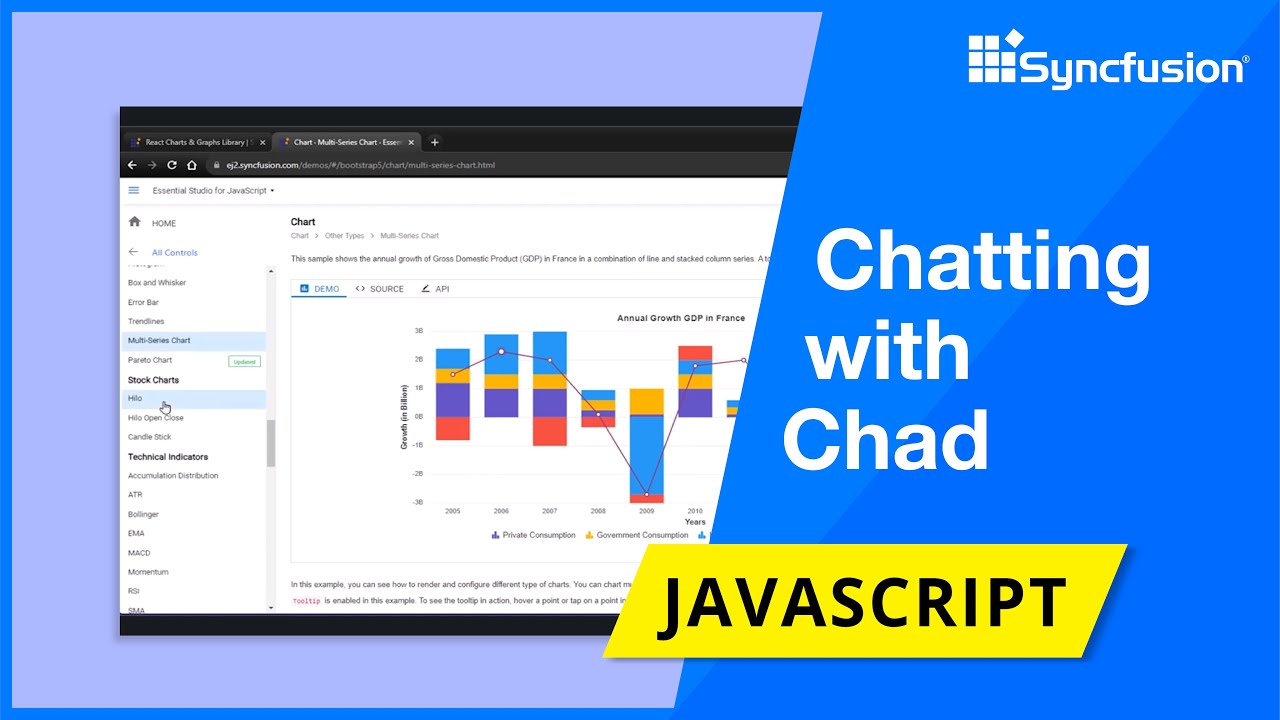 Effortlessly Create JavaScript Charts with Interactive Features