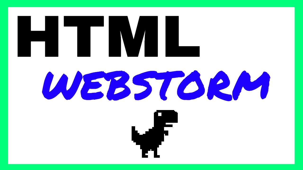 WebStorm HTML Format Settings