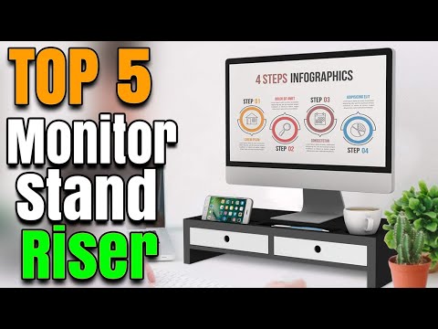 Best Monitor Stand Riser For Deck With Drawers