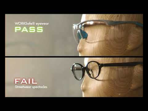 WORKSafeRX Safety Glasses Velocity Test (ANSI Standard)