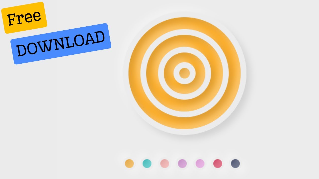 Neumorphic Loading Animation with HTML, CSS & JavaScript | ASMR Coding Tutorial