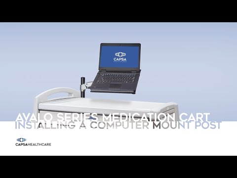 Installing Avalo Computer Mount Post