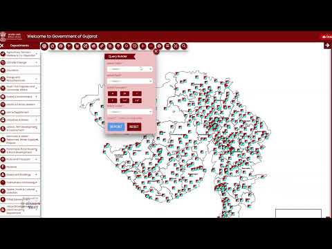 Ep 7 - PM Gati Shakti Gujarat Portal - Use of Query Builder Tool (Language - English)