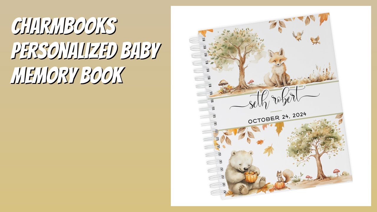REVIEW (2026): Charmbooks Personalized Baby Memory Book. Features