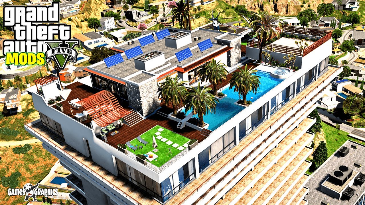 How to install [MLO] Rooftop Eclipse Tower (2021) GTA 5 MODS