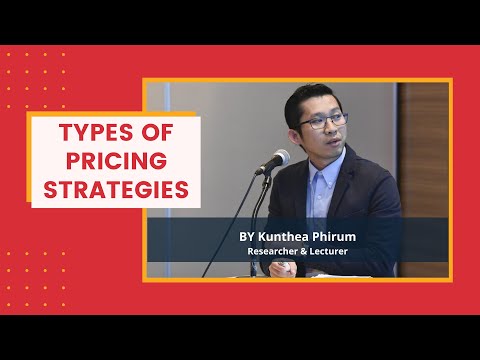 Chapter 4 Types of pricing strategies