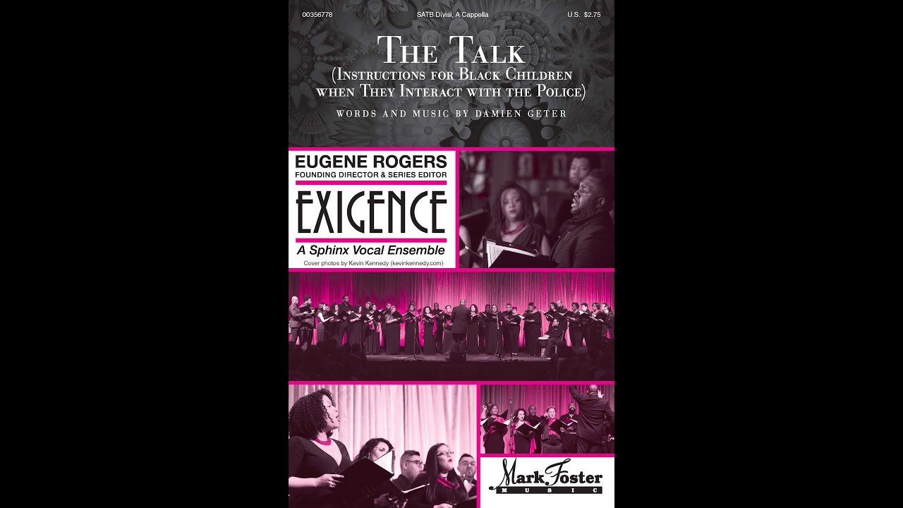 The Talk (SATB divisi Choir, a cappella) - by Damien Geter