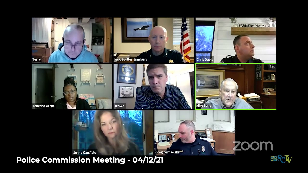 Police Commission Meeting - April 12, 2021