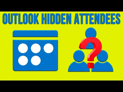 Create Outlook.com Meetings with Hidden Attendees
