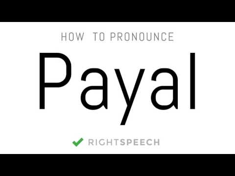 Payal - How to pronounce Payal - Indian Girl Name