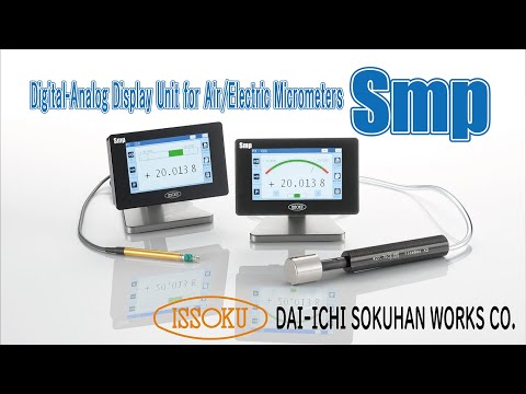 DAI-ICHI SOKUHAN WORKS CO. Air/Electronic Micrometers Smp-Digital-Analog Display Unit ISSOKU
