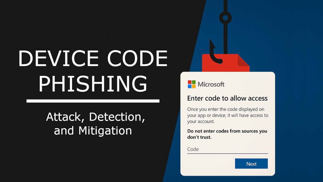 Device Code Login Phishing Presentation Attack, Detect, Mitigate