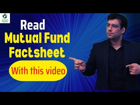 How To Read Equity Mutual Fund Factsheet ? | IFA