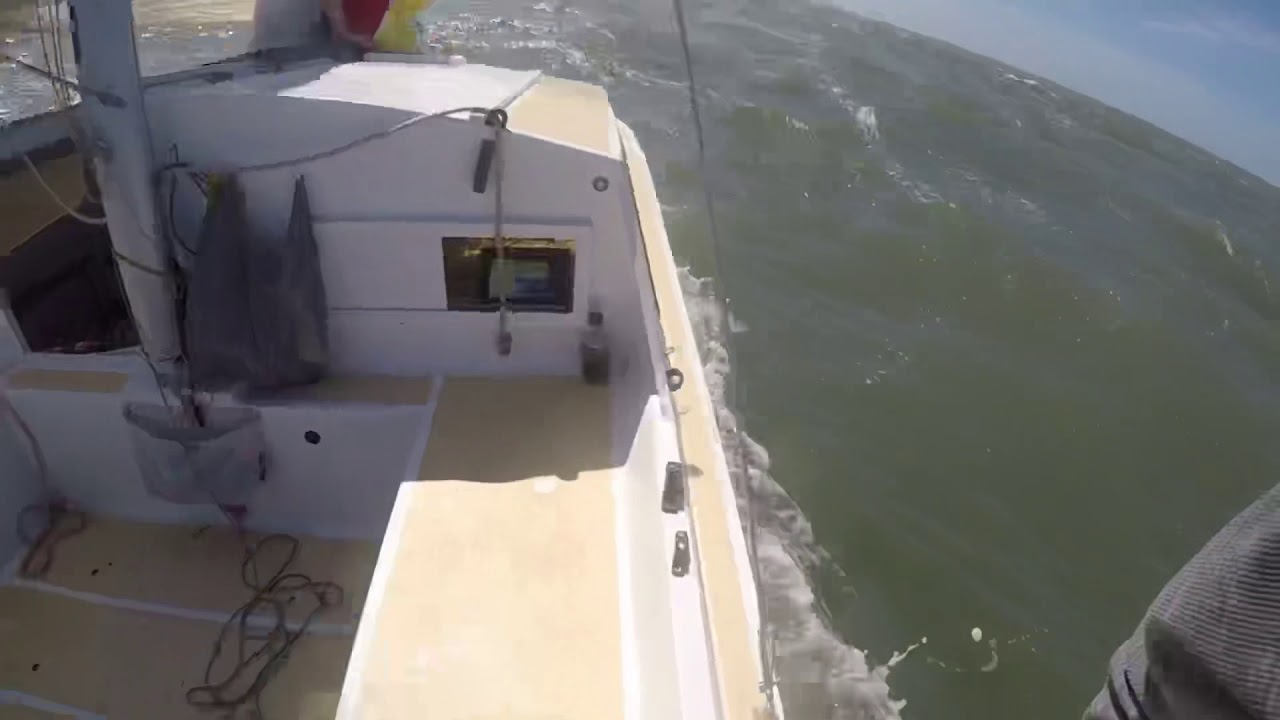 Jarcat 5 return from Peel Island
