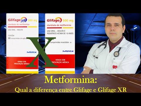 🤷♂️ Metformina: Qual a diferença do Glifage para o Glifage XR?
