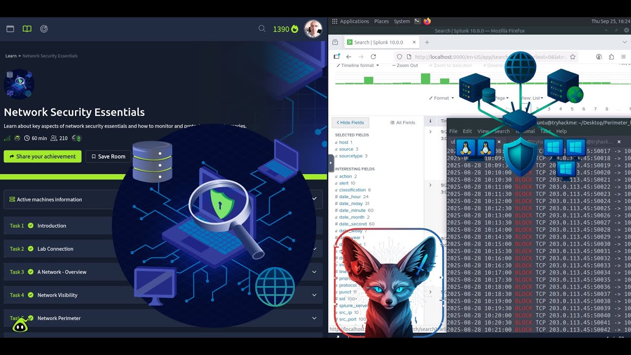 TryHackMe Network Security Essentials - Full Walkthrough 2025