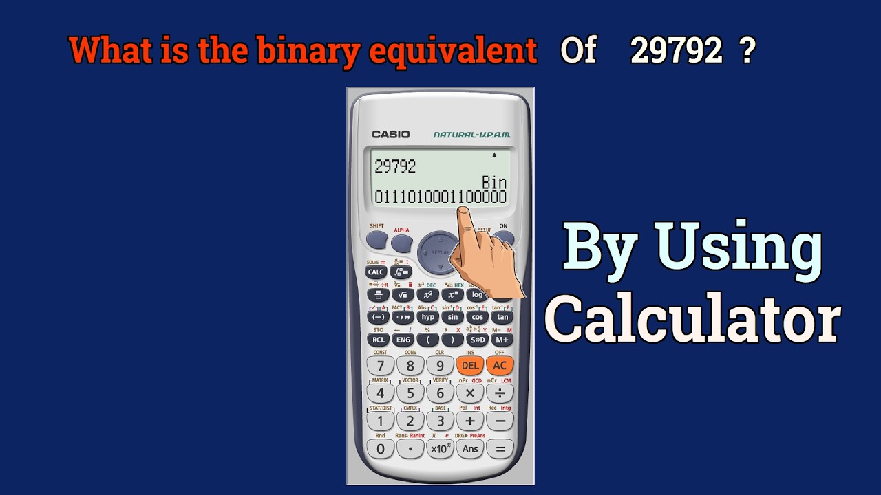 Using The Calculator , Find The Binary Equivalent Of 29792 ?
