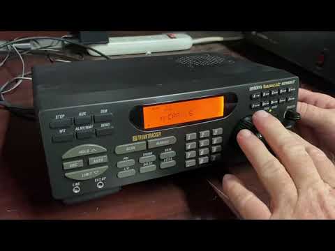 Uniden Bearcat BC895XLT Scanner Trunktracker w/ Video