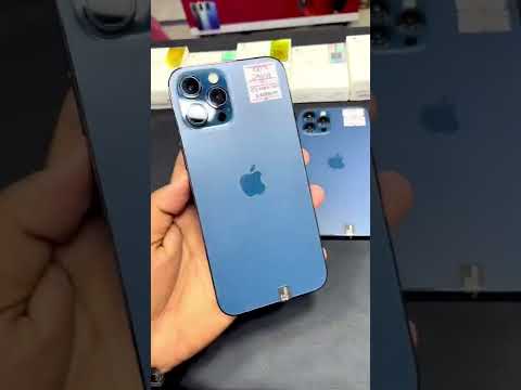 iPhone 12 Pro Max (256gb) price 168,500 phone & charger factory unlocked original battery 91 non pta