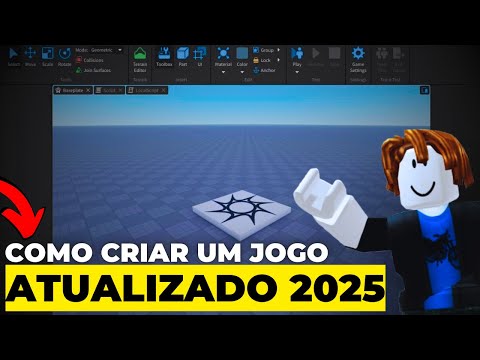 COMO CRIAR UM JOGO NO ROBLOX DO ZERO FACILMENTE!đ„ *COMO USAR O ROBLOX STUDIO EM 2025*