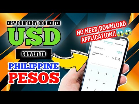 How to convert USD to pesos || using calculator || Tagalog tutorial || Julius Aiyadi || 2022