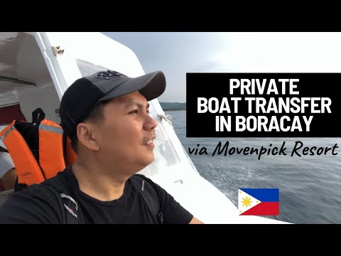 Private Boat Transfer in BORACAY | Caticlan Airport to Boracay via Movenpick Resort #boracay #travel