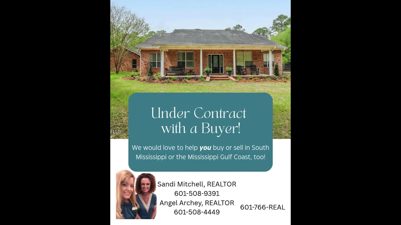 Under Contract with a Buyer! #mississippirealestate #realestate #sellingthedream