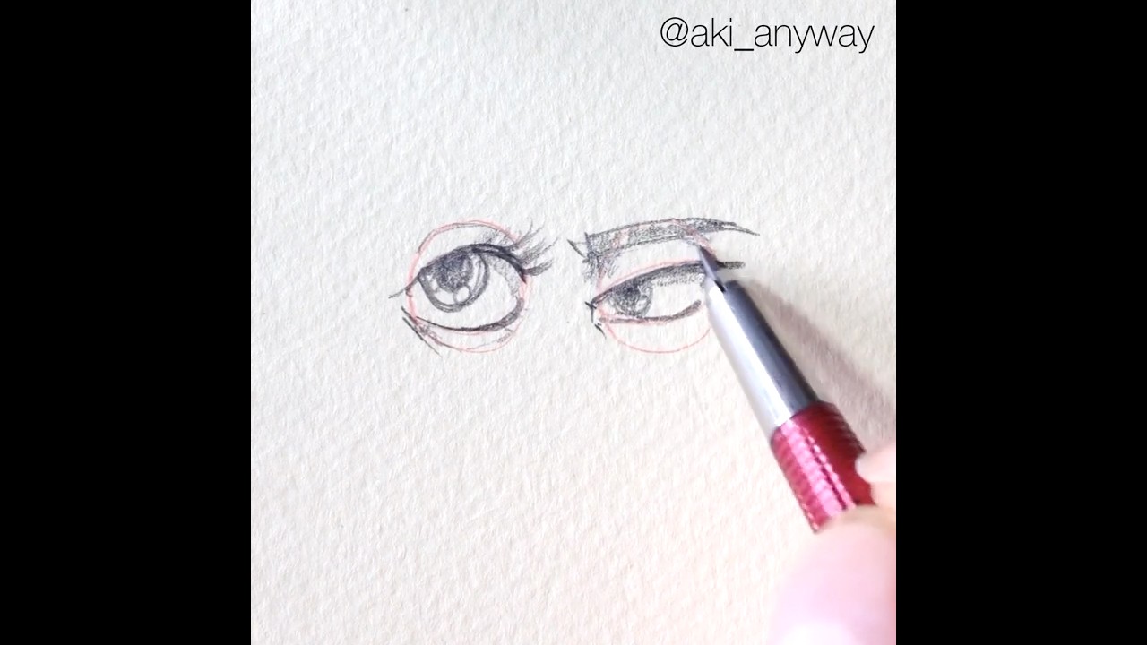 How I draw eyes (Short)