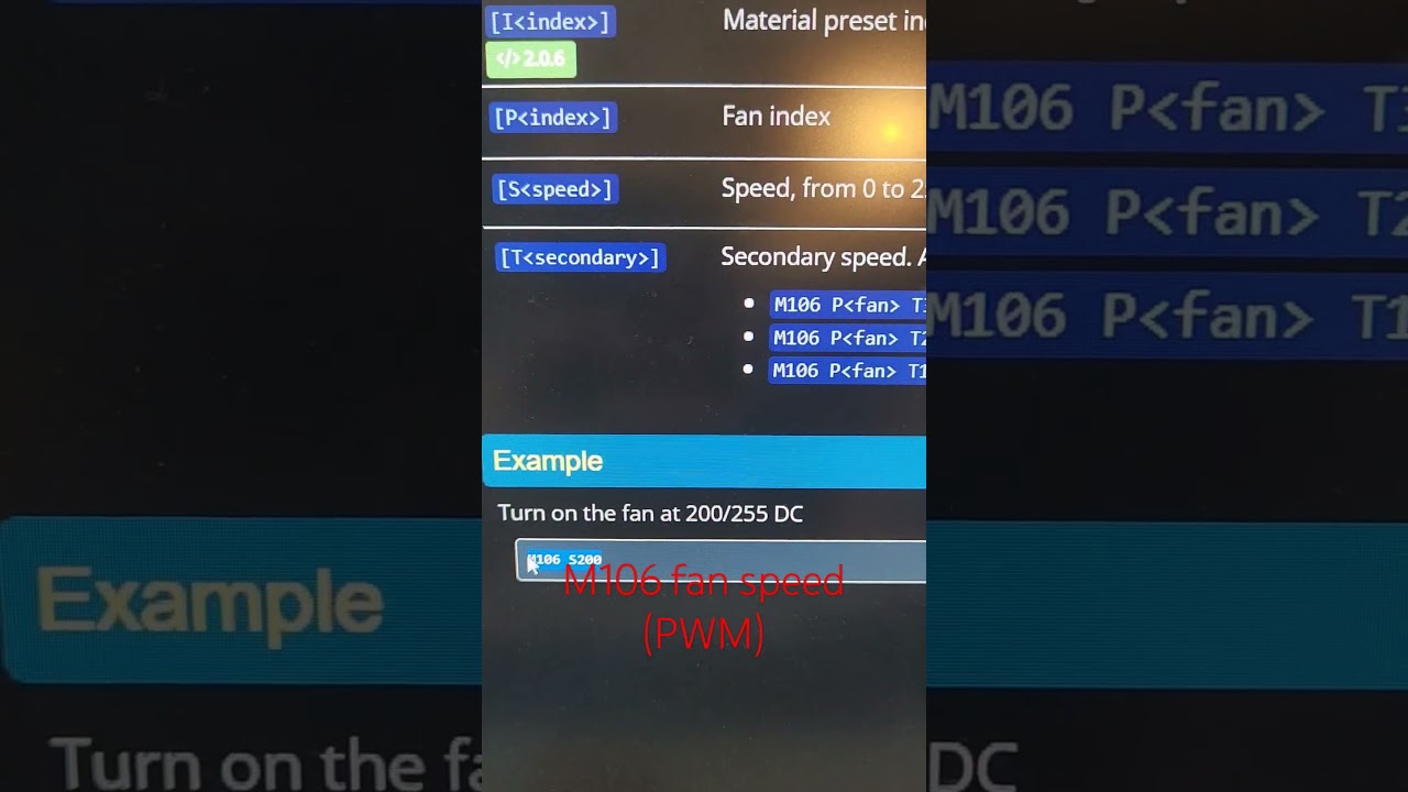 3 useful custom g-code commands in bambu studio: nozzle temp., cooling fan and flow ratio. #3dprint