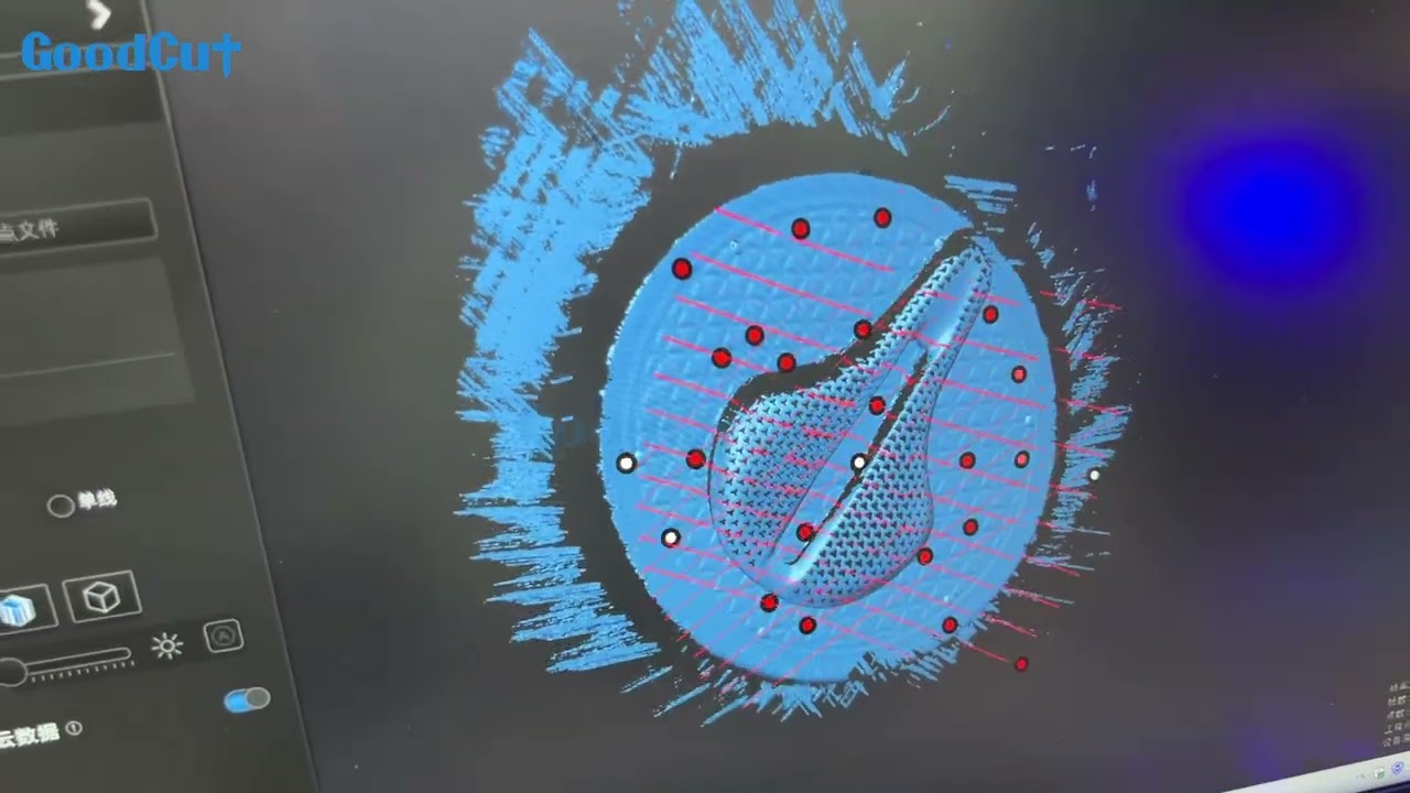 GoodCut High precision Freescan UE Pro blue laser handheld 3D scanner for reverse engineering